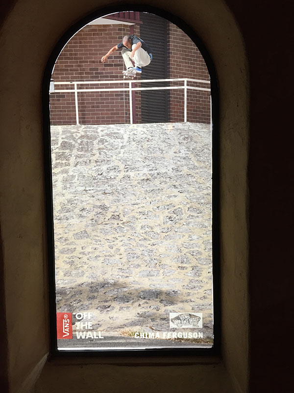 LED Lighting Retrofit Visually Improved Vans Window Display