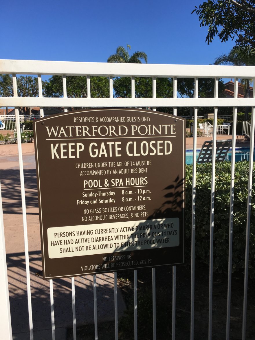 Pool Signage: Regulations Has Never Looked So Great - ADA Signs