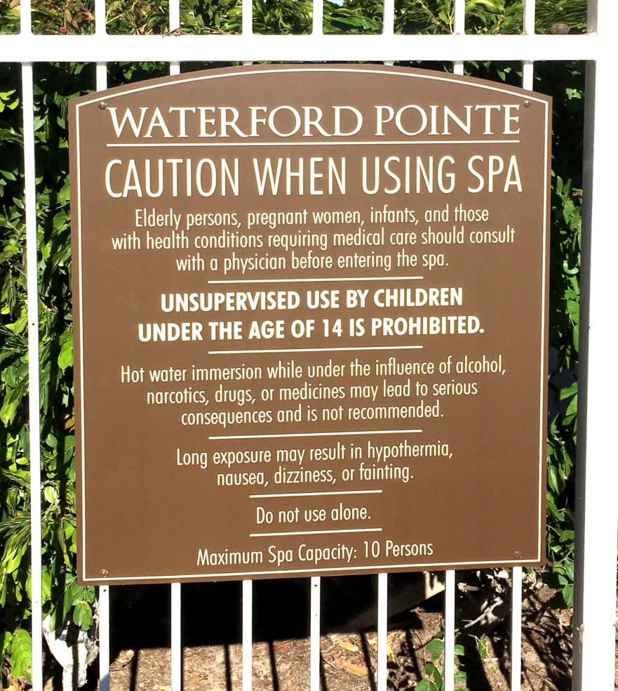 Minimize Risk with Proper Pool Signage - Starfish Signs & Graphics