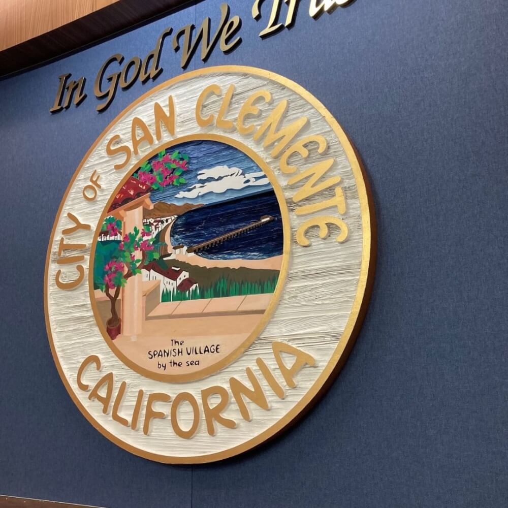 A Custom Made Sandblasted Sign for the City of San Clemente - Starfish ...