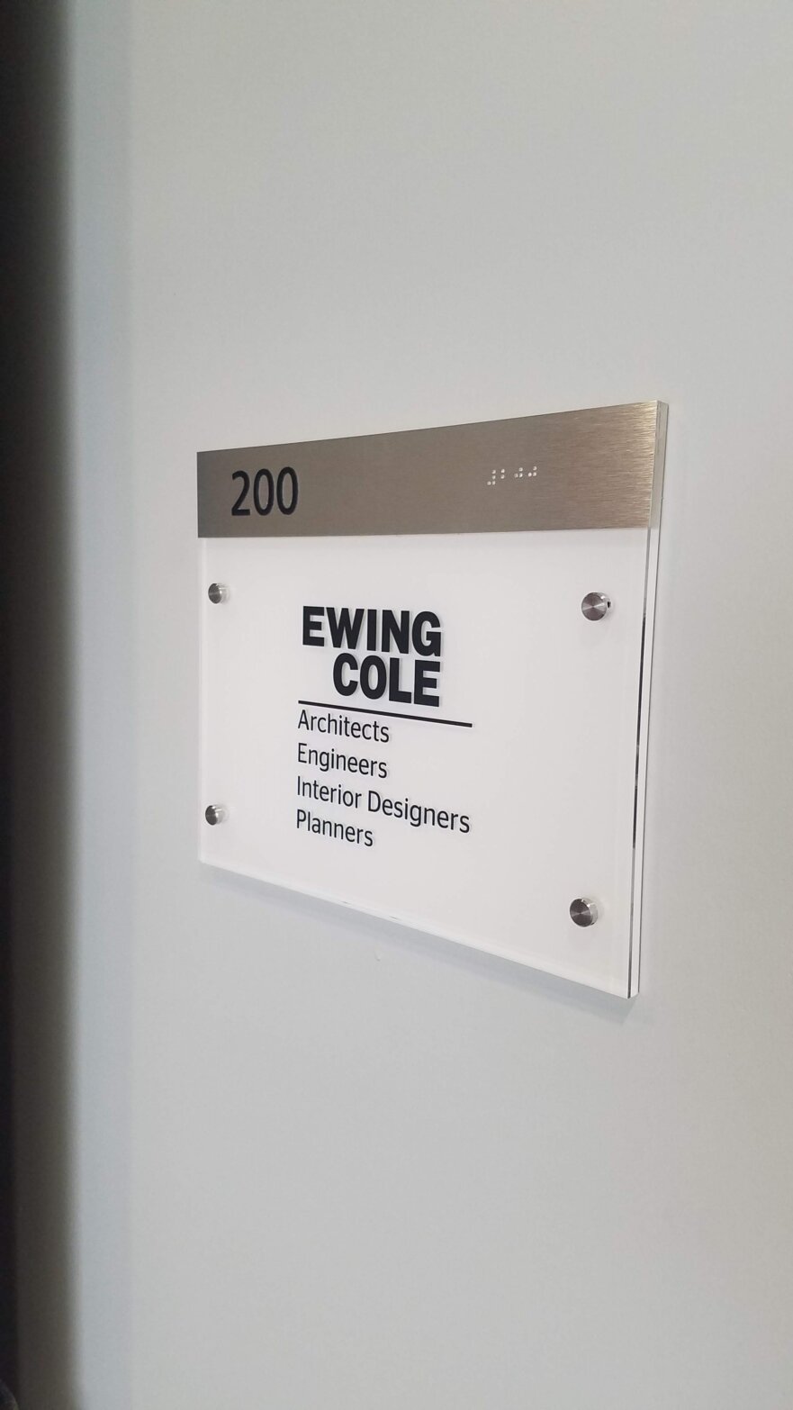 Suite Plaque - Starfish Signs & Graphics